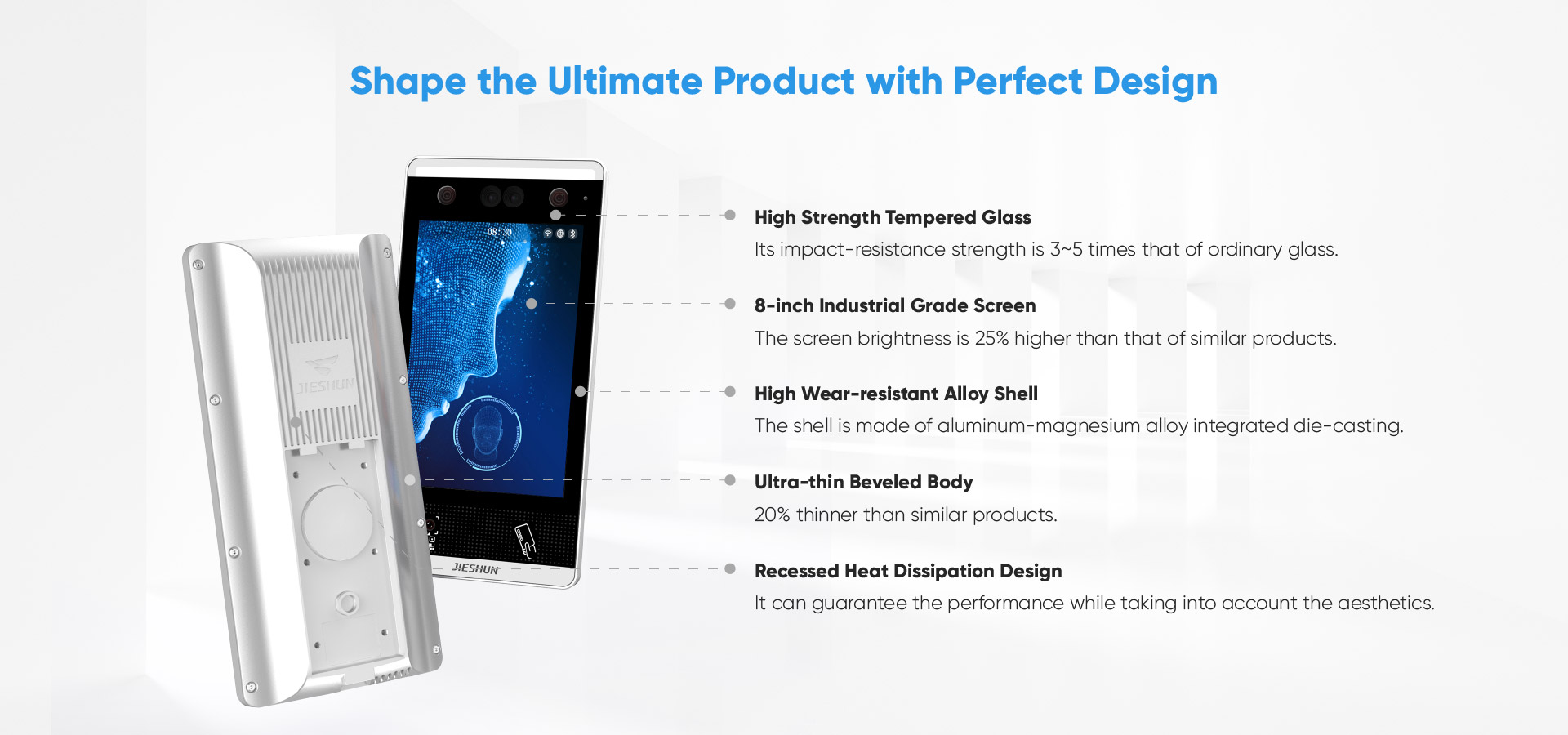 JSMJ Y10A Face Recognition Terminal-Intelligent Hardware - Jieshun ...